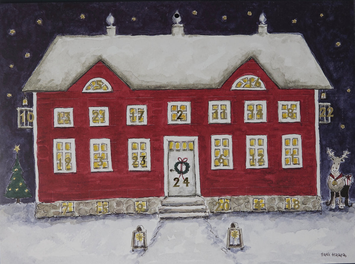 Adventskalender HELSINKI Putinki von Oy SARI HAAPA – kartenparadies.at ...