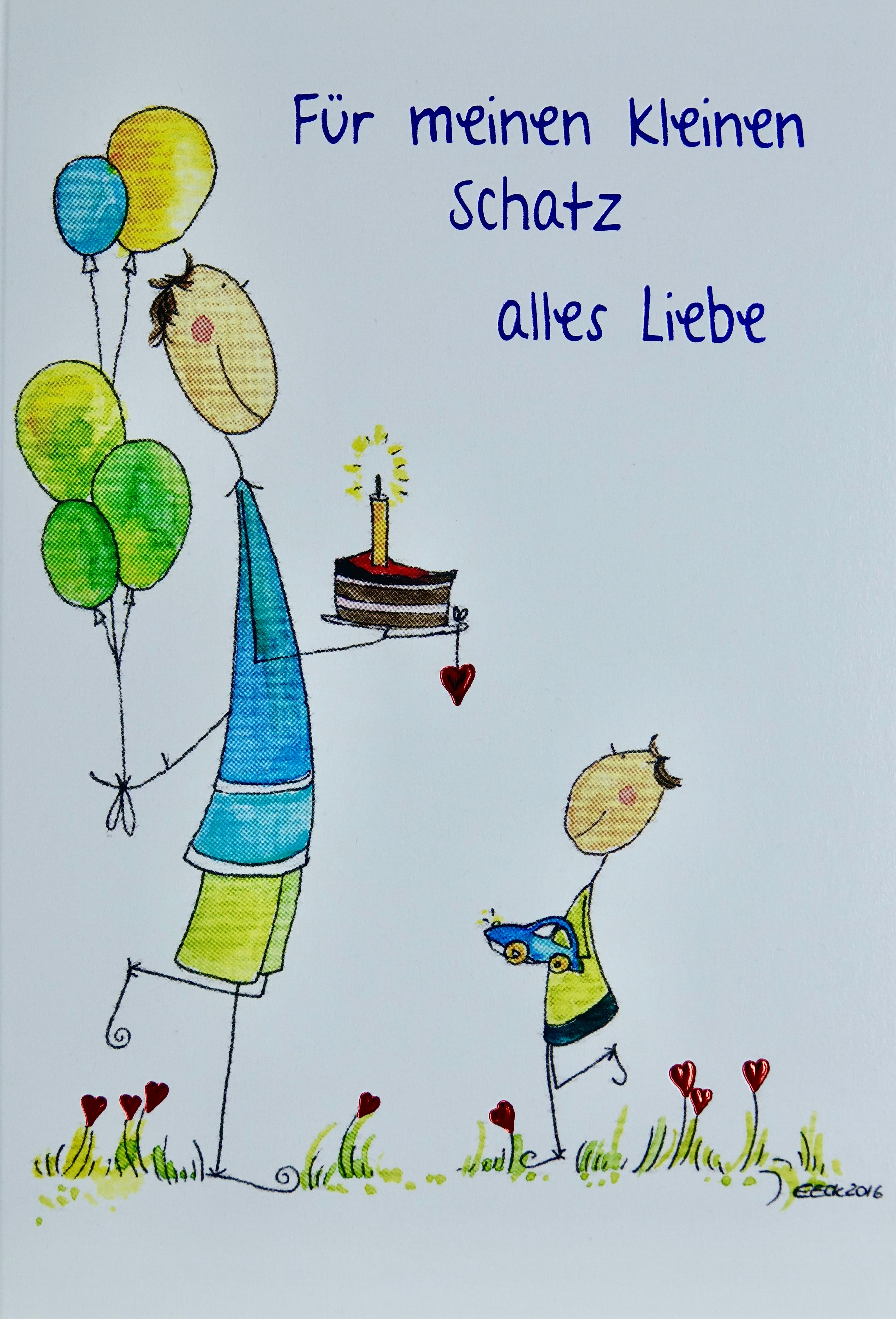Für meinen kleinen Schatz zum Geburtstag – kartenparadies