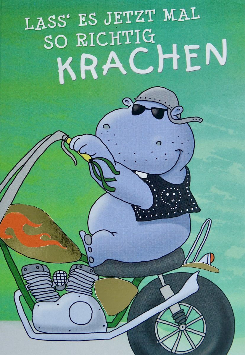 Geburtstag Lass es mal richtig krachen – kartenparadies.at | Die ...