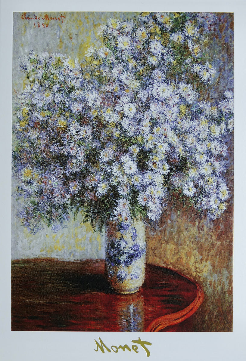Claude Monet Asters – kartenparadies